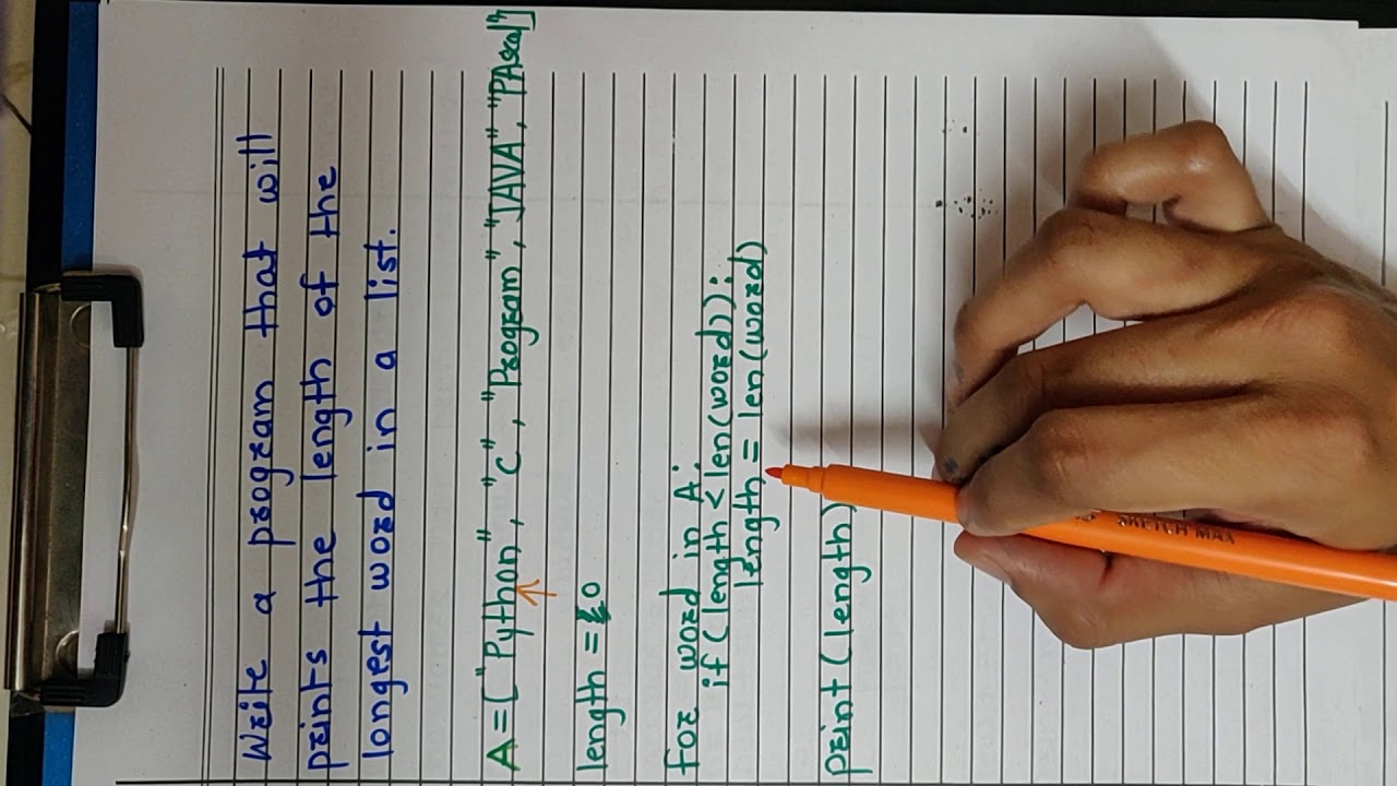 Solved How To Find The Longest Word In Python 9to5Answer Solved How To Find The Longest Word In Python 9to5Answer