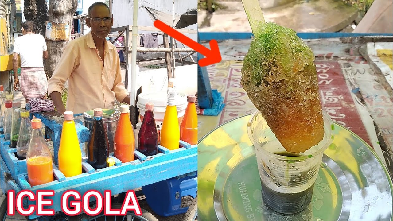 Amazing Skills of Making ICE GOLA | Indian Street Food - YouTube