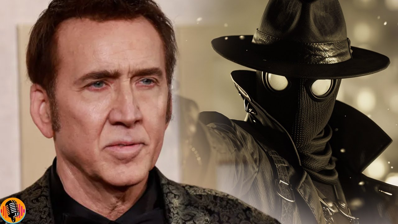 First look at Nick Cage as Ben Riley Spider Man Noir & Villain ...