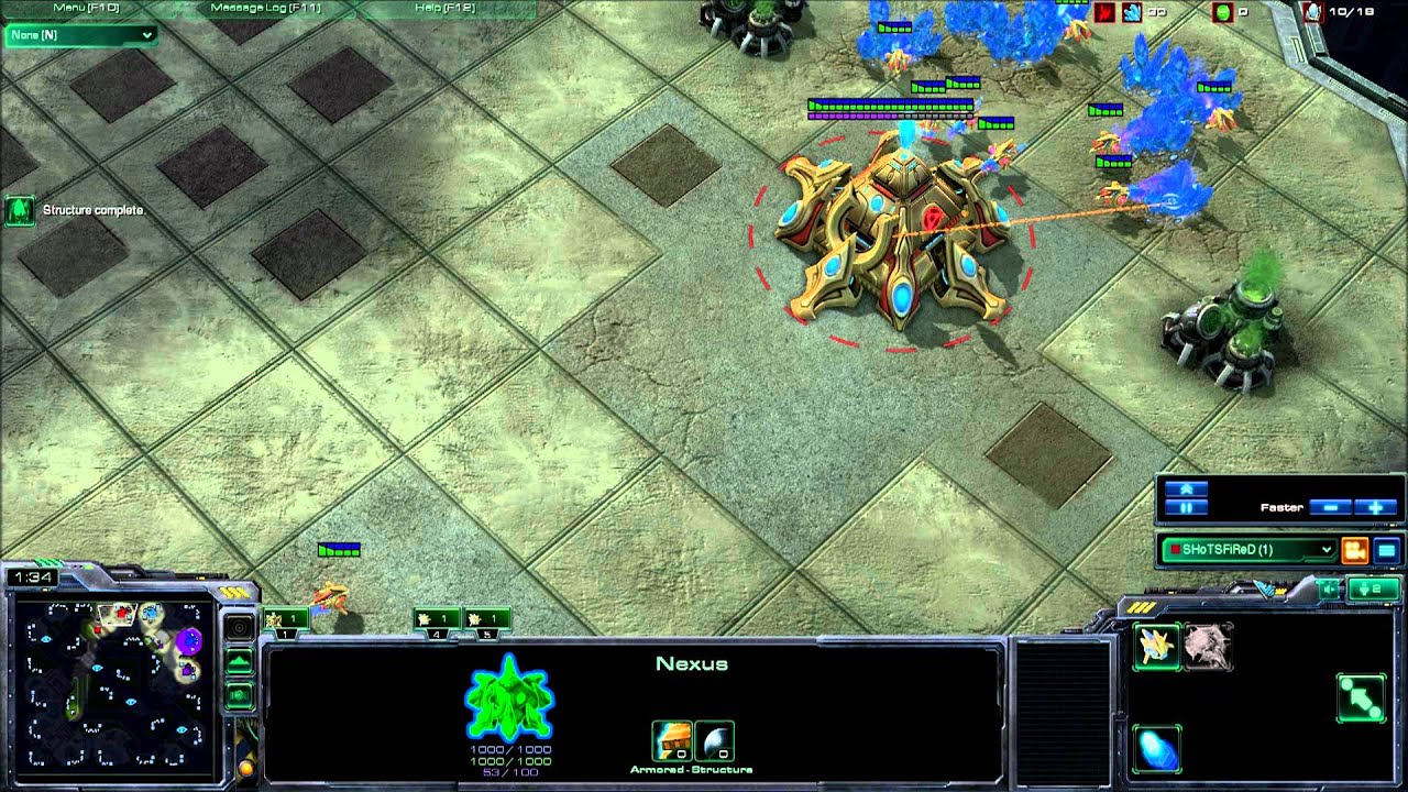 StarCraft 2 Tutorial - How to Hide Spawning Pools in Team Games - YouTube