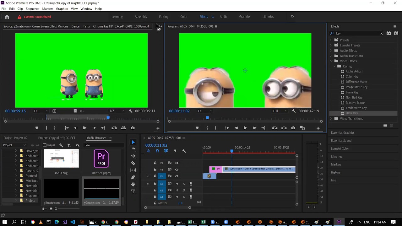 Adobe Premier Section 2 - YouTube
