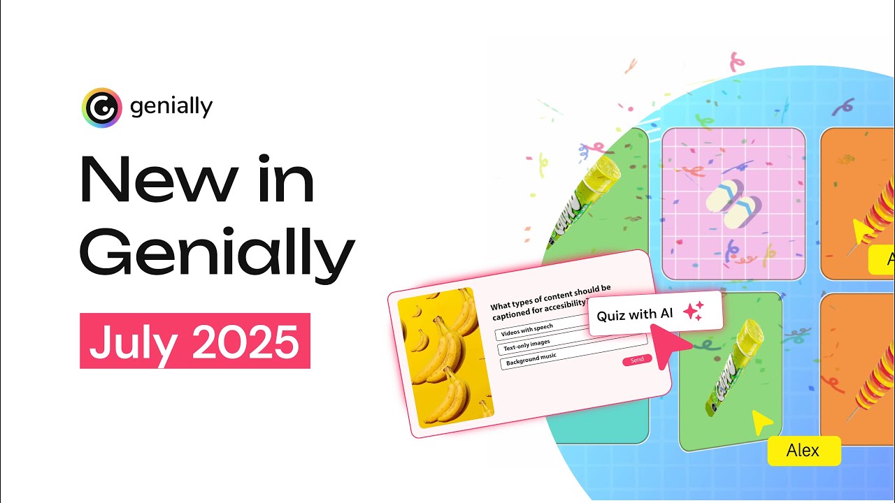 New in Genially ┃July 2025 - YouTube