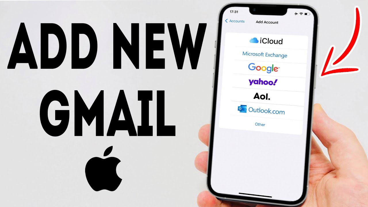How To Add New Gmail Account On iPhone - Full Guide - YouTube
