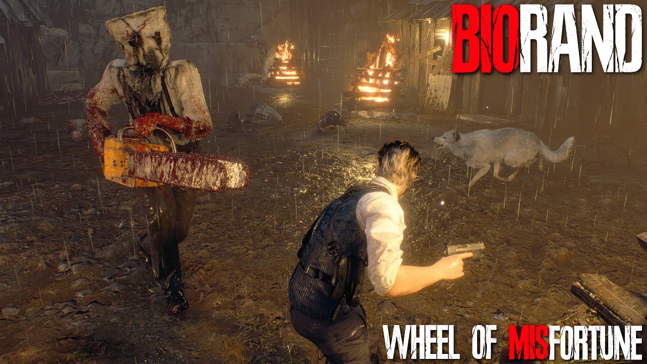 RE:4 Randomizer Wheel Of Misfortune Permadeath Runs Day #6 - YouTube