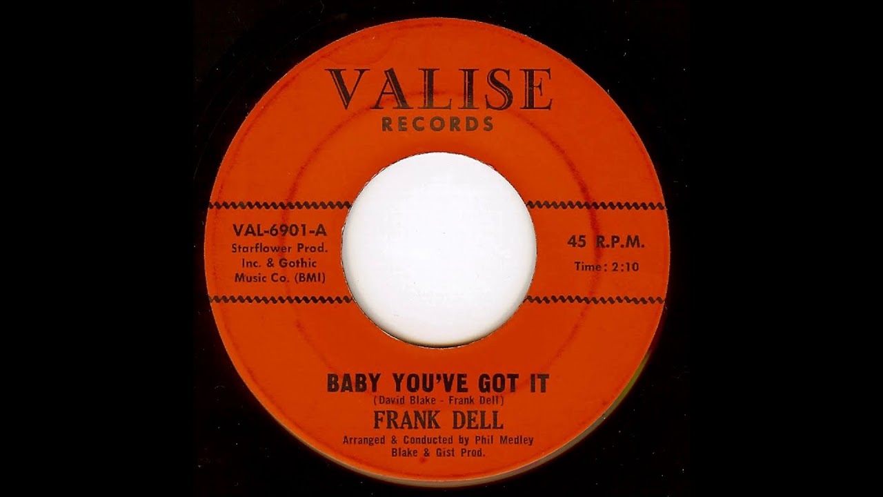 Frank Dell - Baby you've got it - YouTube