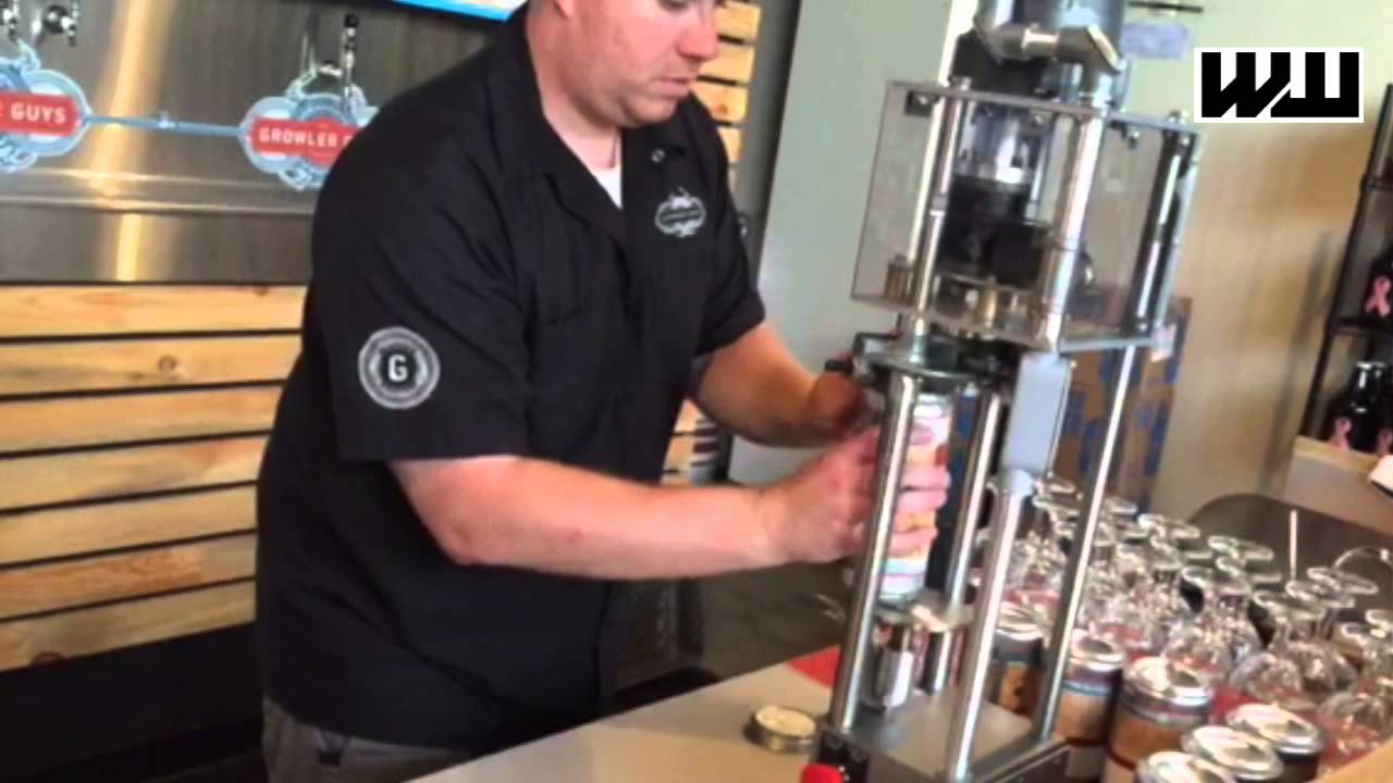 Crowler: Growler in a Can - YouTube