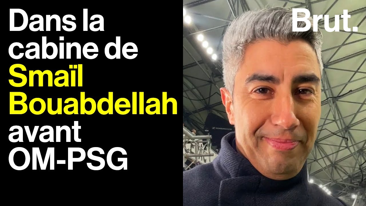 Dans la cabine du commentateur Smaïl Bouabdellah avant OM-PSG - YouTube