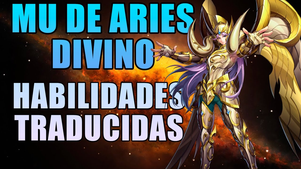 MU DE ARIES DC HABILIDADES TRADUCIDAS: ESCUDOS PARA TODOS, DAÑO REAL, REDUCCIÓN DE DAÑO Y MUCHO ...