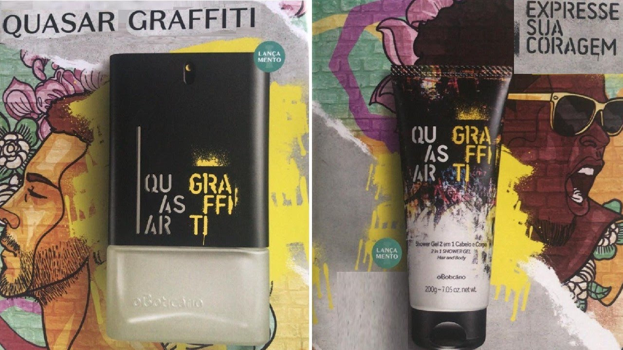 QUASAR GRAFFITI - O Boticário NOVAS INFORMAÇÕES - YouTube