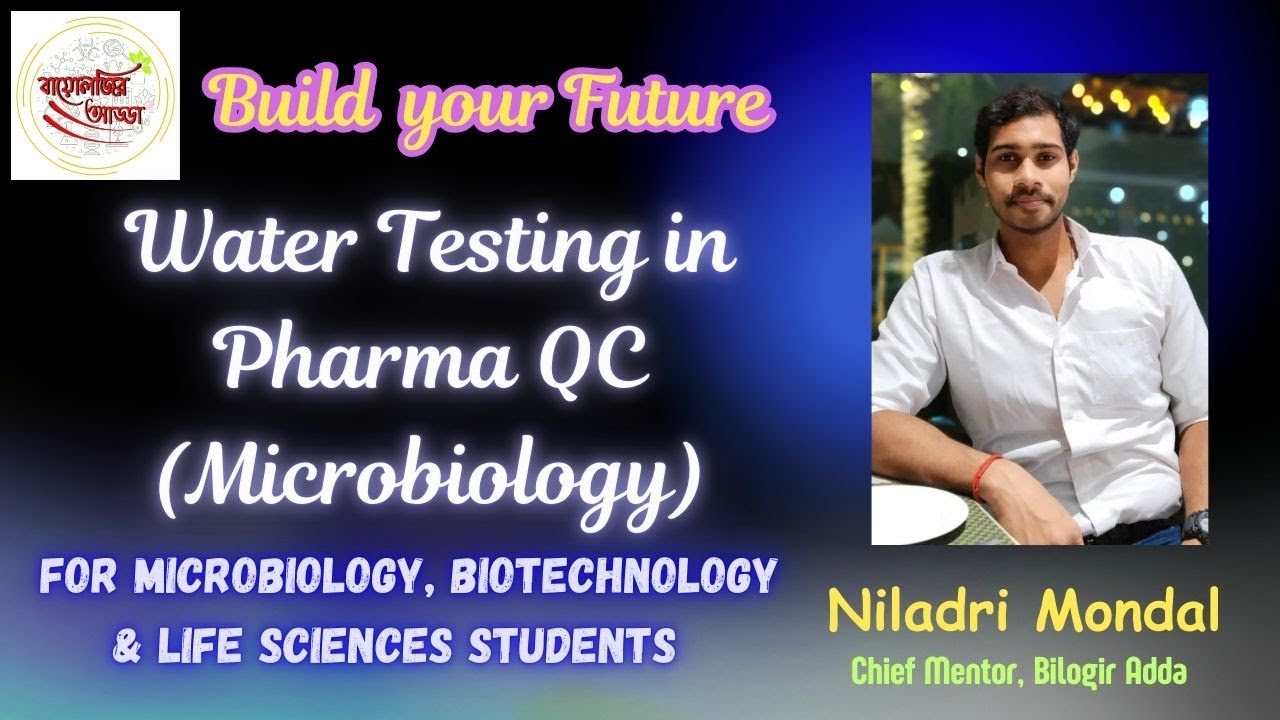 Water Testing in Pharma QC: Microbiological insights for Purity ...