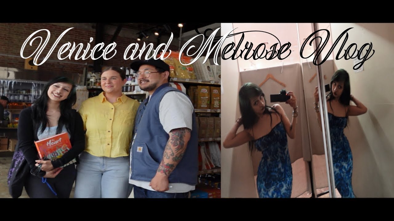Hailee Catalano's LA pop up + shopping on Melrose - YouTube
