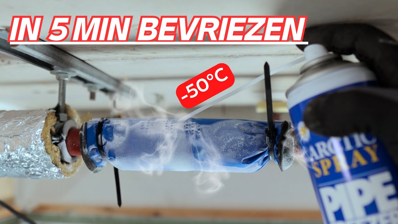 Verbazingwekkend hoe deze loodgieter een CV-afsluiter onder druk ...