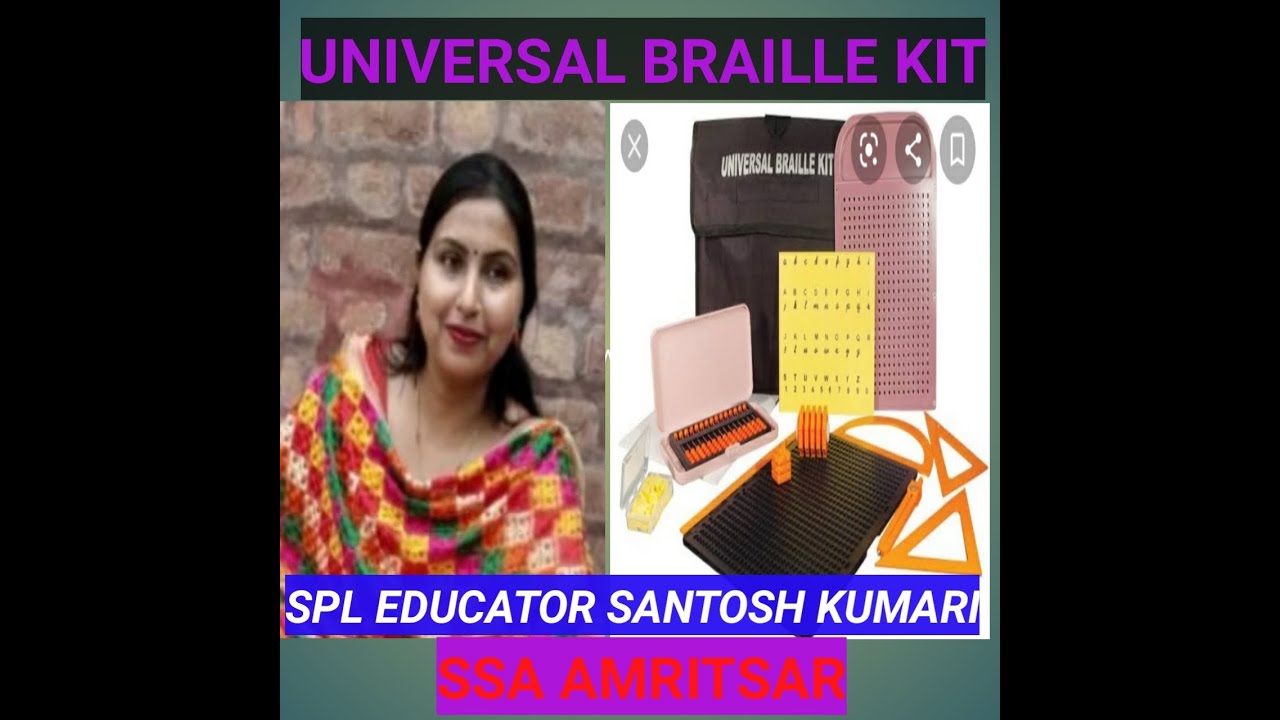Braille kit Introduction - YouTube