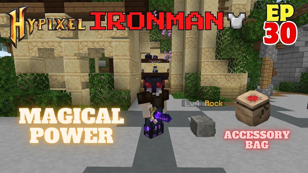 MAGICAL POWER, aumenta tu daño con talismanes | HYPIXEL SKYBLOCK - IRONMAN #30 - YouTube