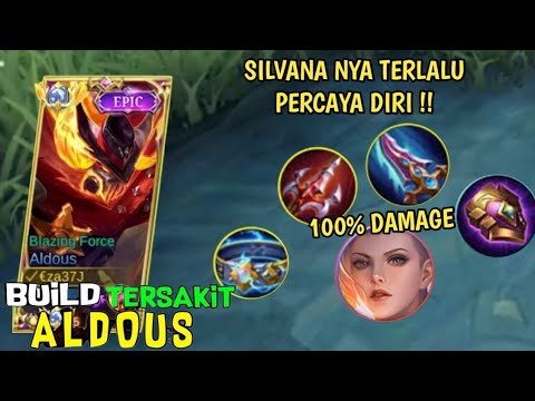 ALDOUS VS SILVANA! ITEM BUILD ALDOUS SAKTI 2024 | ALDOUS ONE HIT BUILD ...