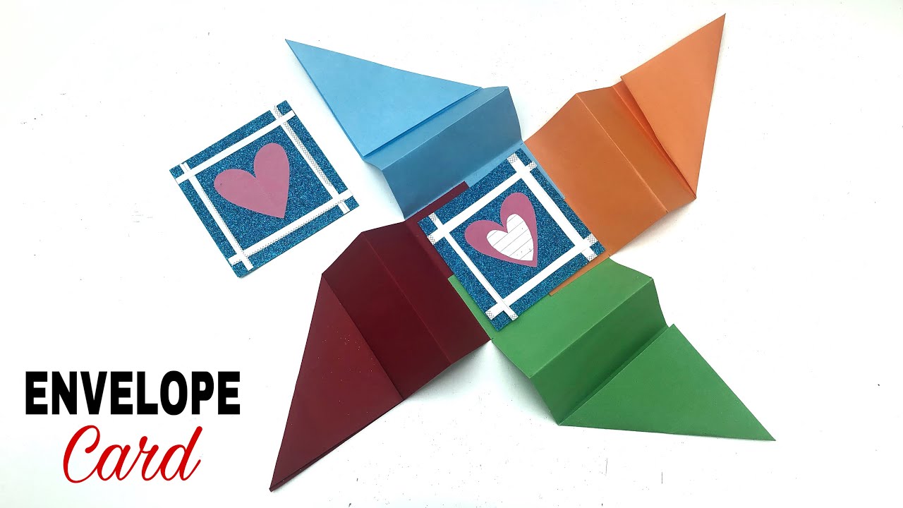 Double Interlock Secret Card Envelope - 1049 - YouTube