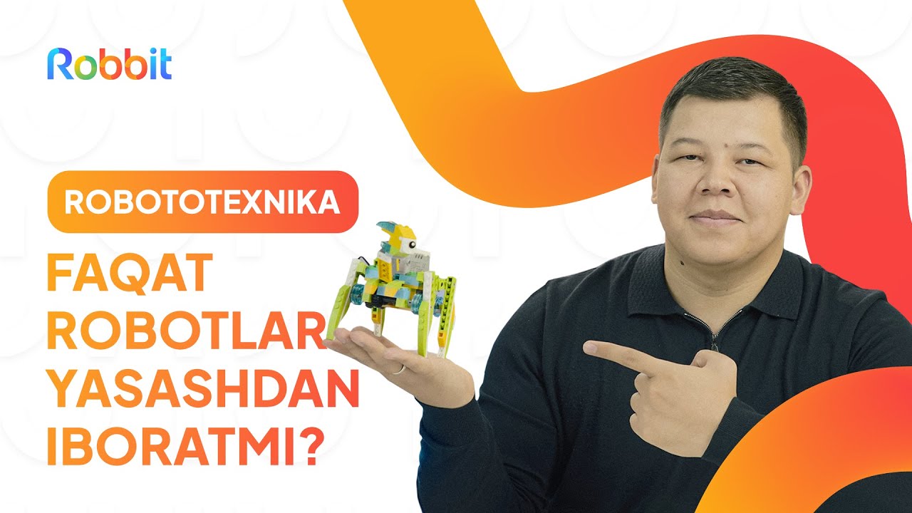 Robototexnika siz o'ylagandek, faqat robot yasash, xolosmi? - YouTube