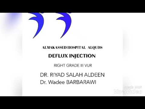 Deflux Injection - YouTube