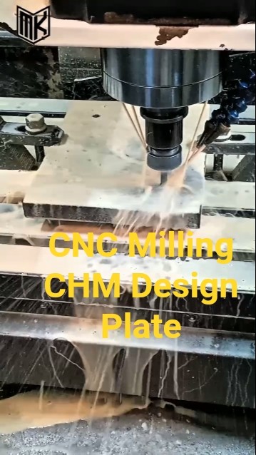 "CNC Milling CHM Design Plate"#engineering#CHM plate#CNC Milling - YouTube
