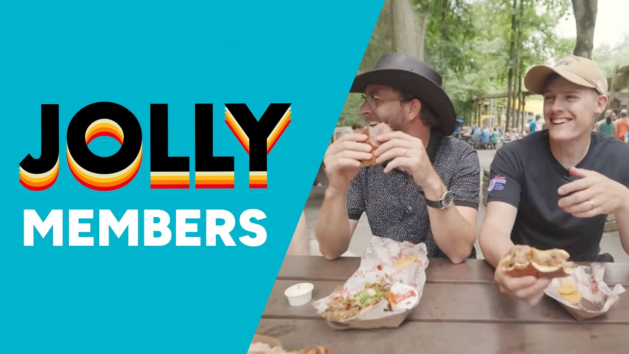 JOLLY Crew tries Dollywood food! - YouTube
