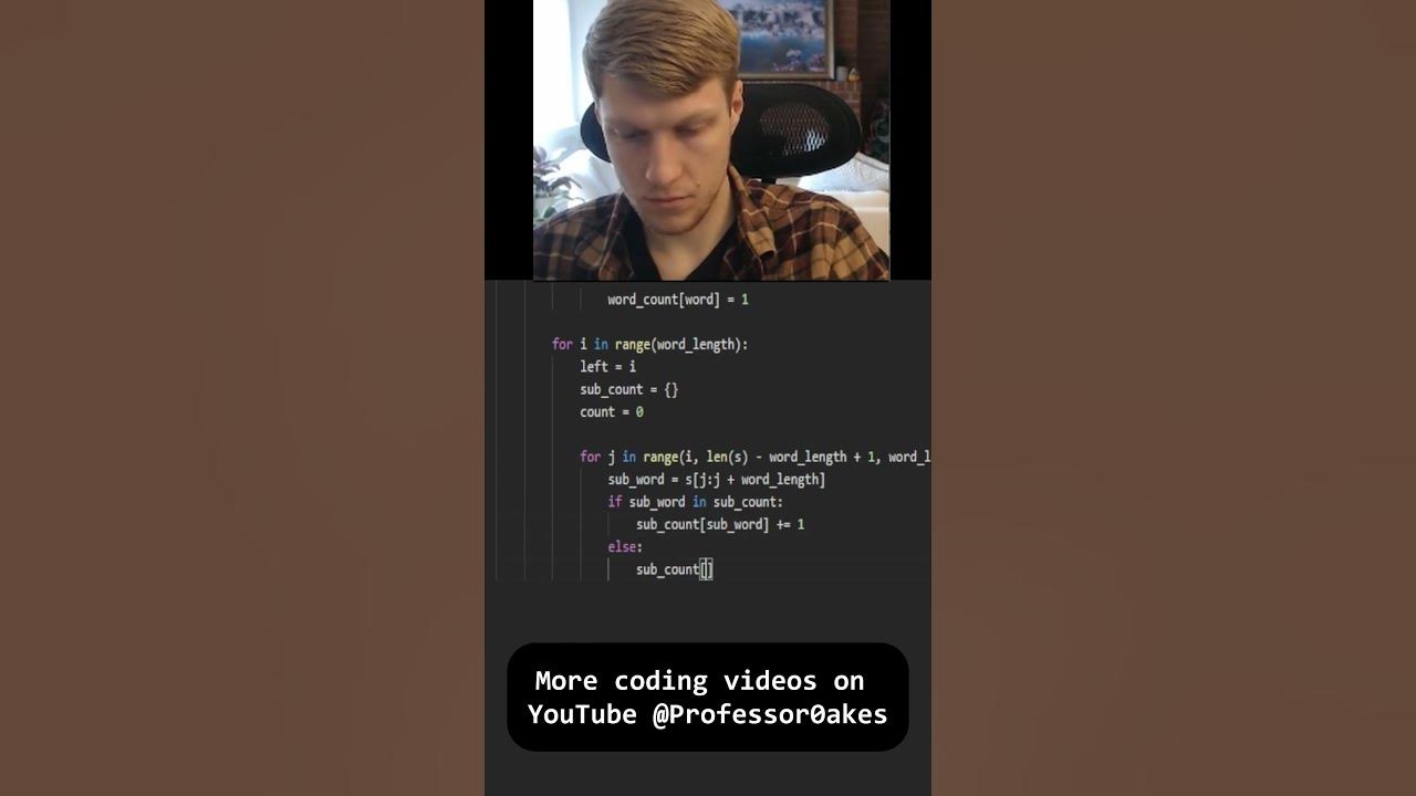 30 Substring With Concatenation Of All Words Python Leetcode Solution Leetcode Coding Python
