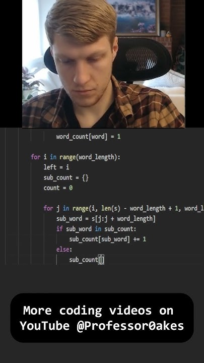 30 Substring With Concatenation Of All Words Python Leetcode Solution Leetcode Coding Python