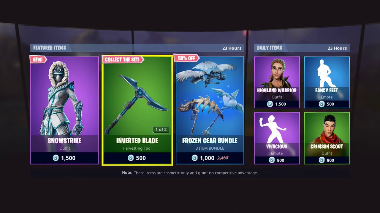 *NEW* SNOWSTRIKE OUTFIT!! | Fortnite Item Shop for February 8, 2019 ...
