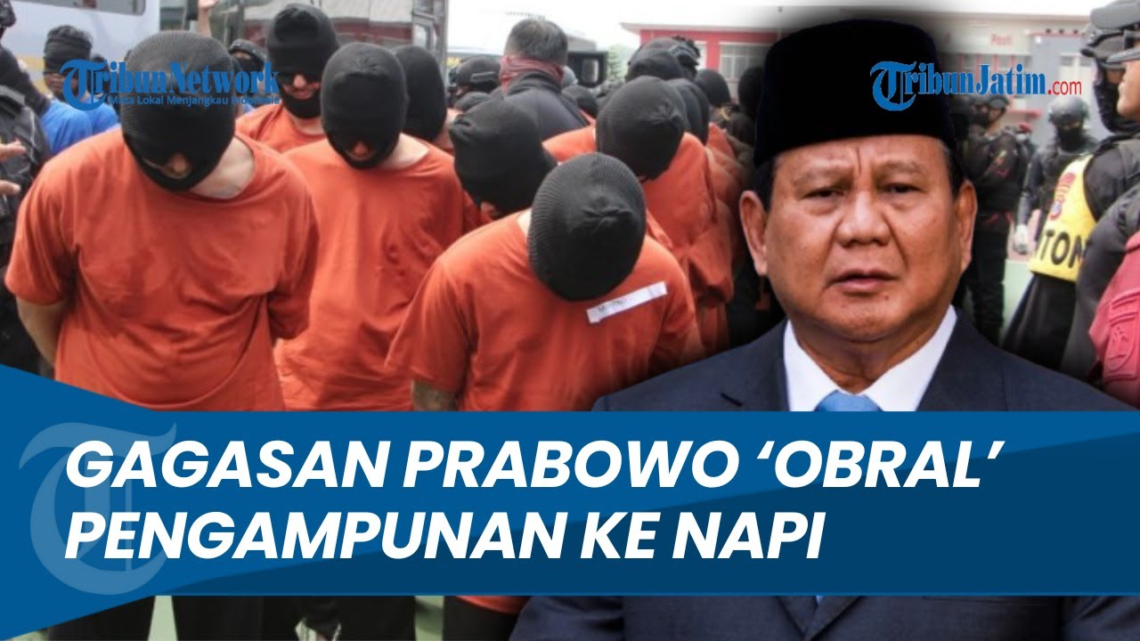 Usulan Presiden soal Napi yang Diamnesti Jadi Petani dan Tentara, Dikritisi ICJR: Rentan ...