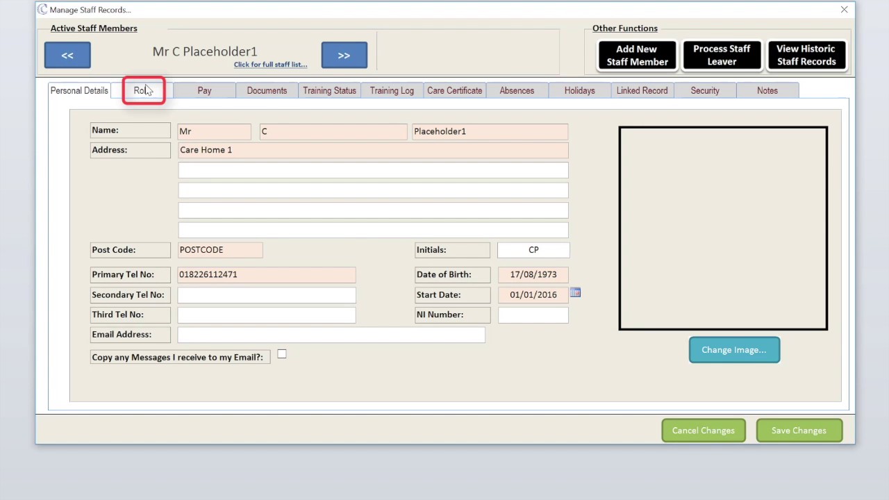 Creating a Staff Placeholder - YouTube