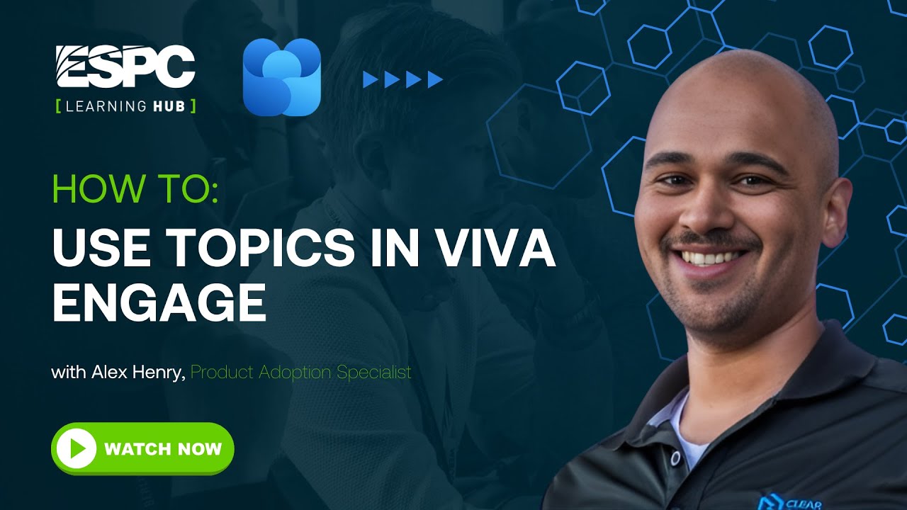 How to Use Topics in Viva Engage - YouTube