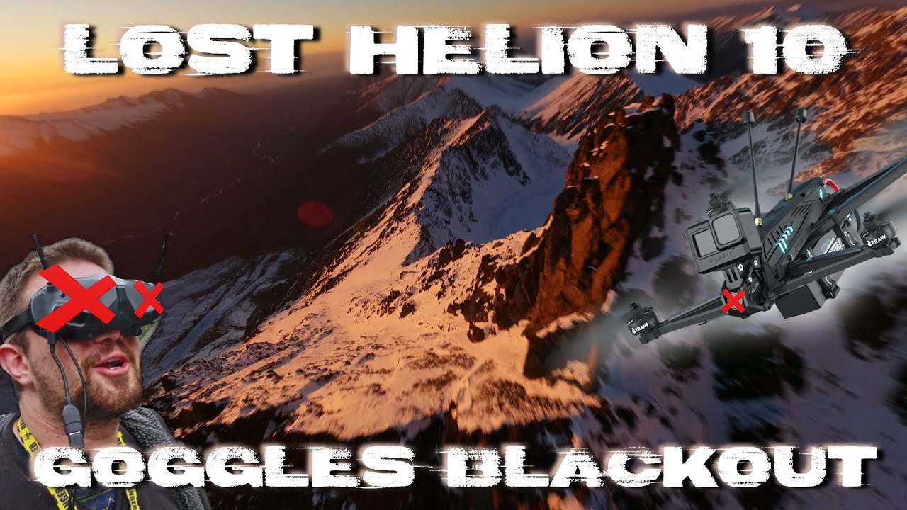 LOST HELION 10 #fpvdrone #alaska #dji - YouTube