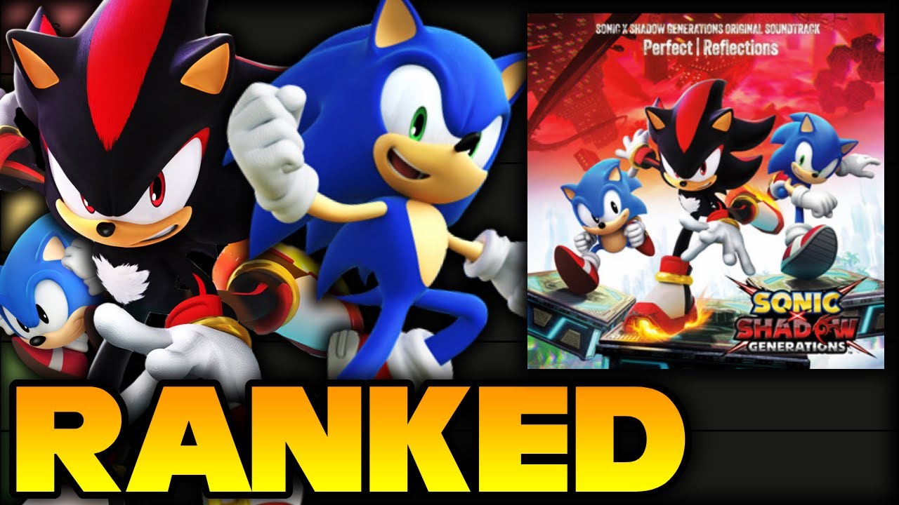 Ranking The ENTIRE Sonic & Shadow Generations Soundtrack - YouTube