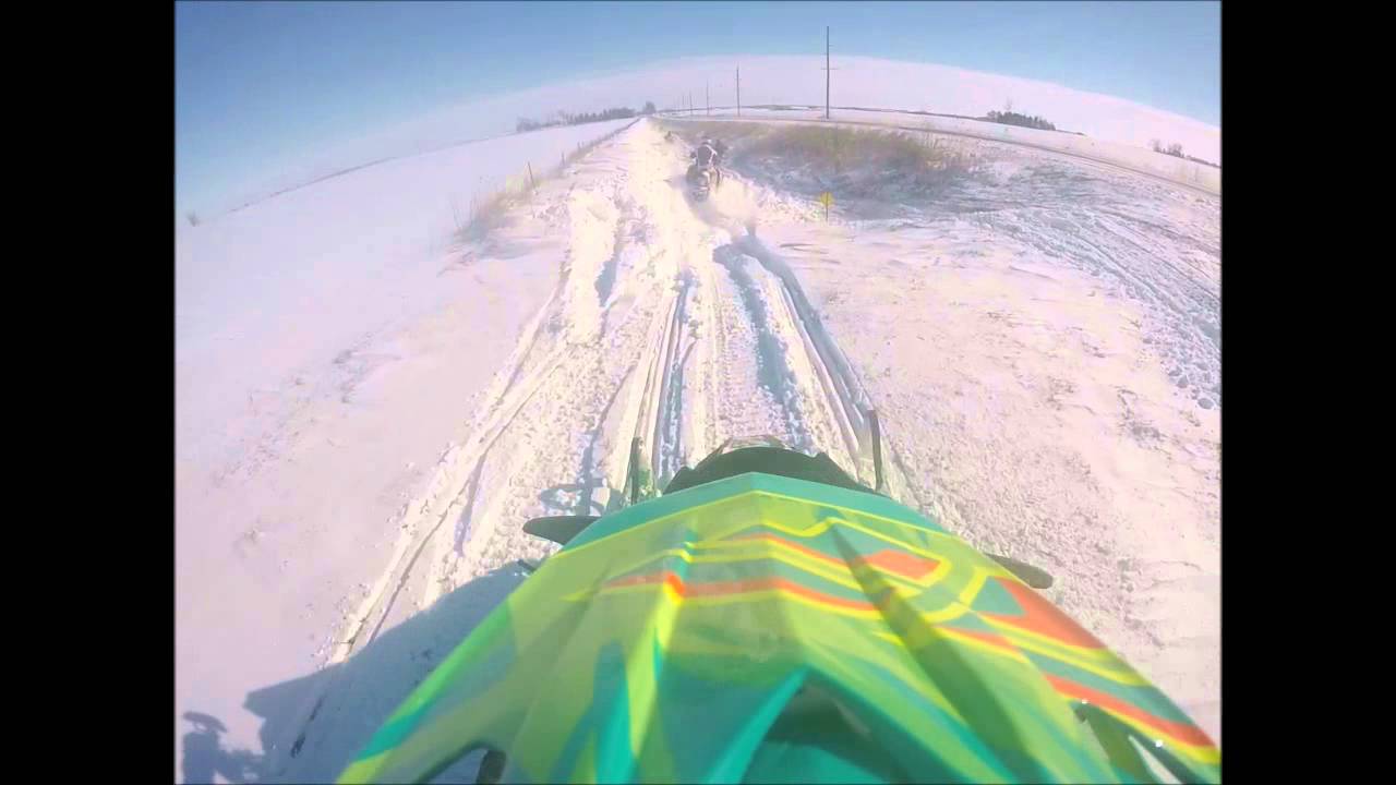 Austin Slattery Preseason Riding 2012 Arctic Cat Sno Pro 600 Cross ...