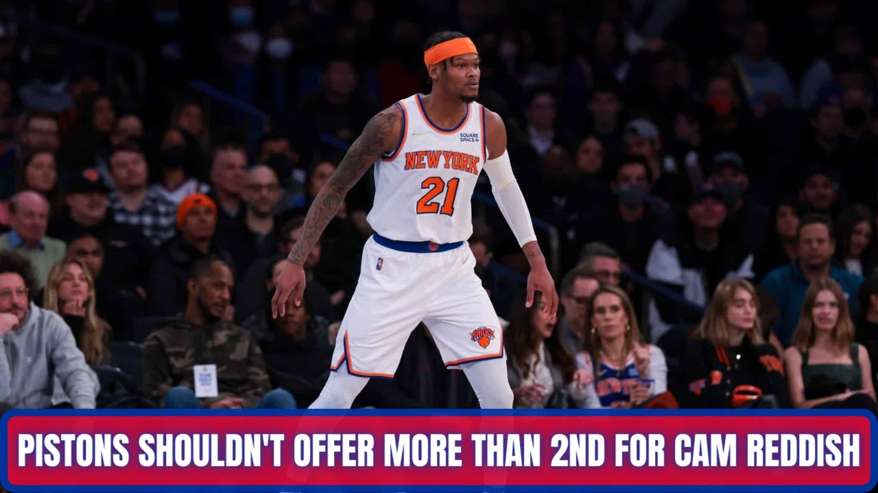 James Edwards III on why Detroit Pistons fans love Cam Reddish - YouTube