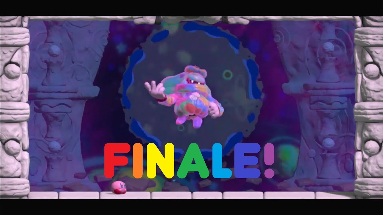 Let's Play Kirby and the Rainbow Curse. Finale: Rescuing Claycia! - YouTube