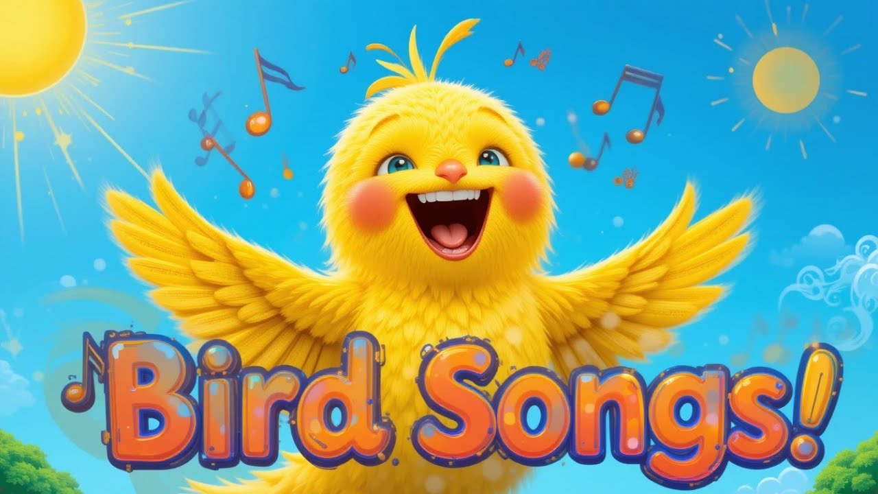 Bird Songs for Kids | Fun Animal Song with Chirping Birds & Dance Moves ...