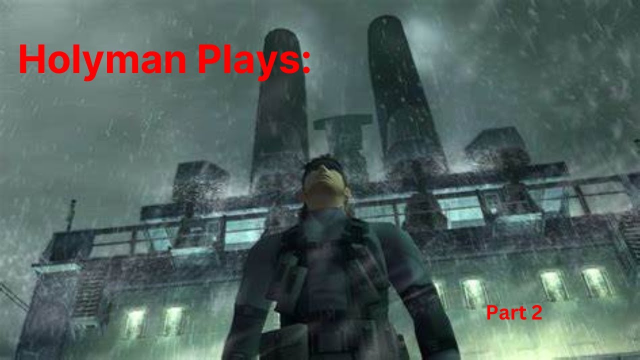 Metal Gear Solid 2 - Part 2 - Big Shell - YouTube