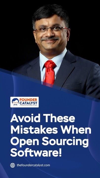 Avoid these Mistakes when Open Sourcing Software! - YouTube