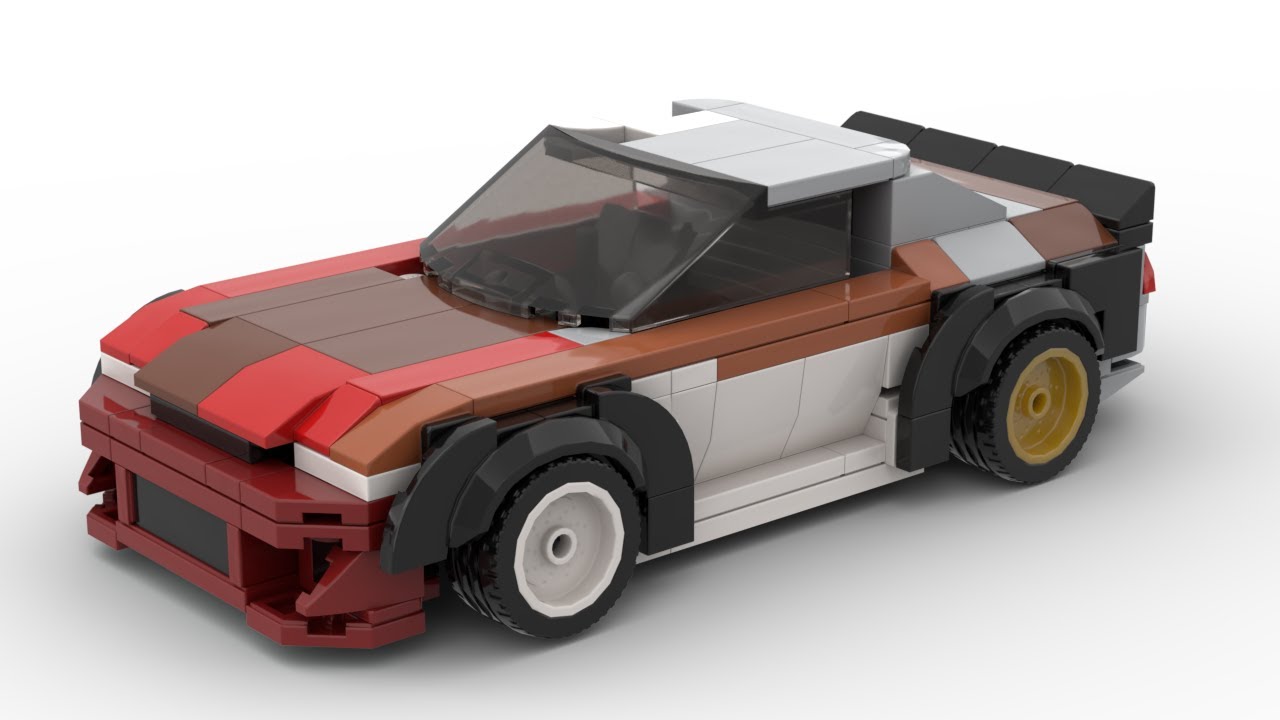 Lego Speed Champions Nissan S14 Drift Missile MOC - YouTube