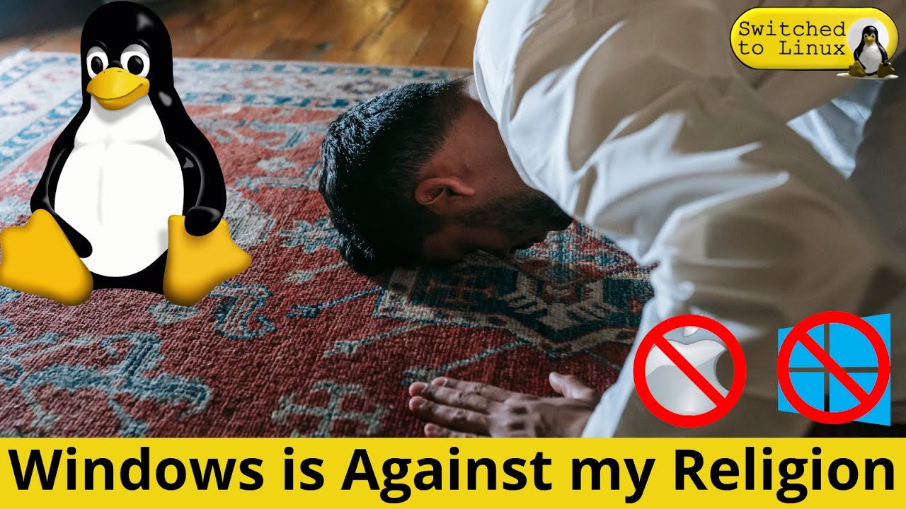 Windows is Against my Religion! - YouTube