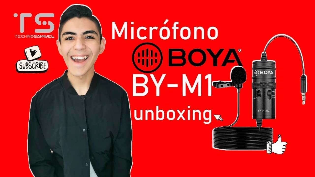 Boya BY-M1 | Unboxing en español - YouTube