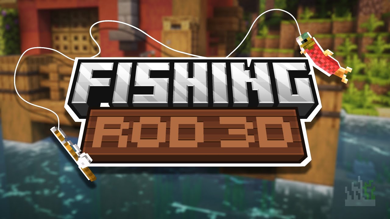 Minecraft Fishing is STILL ALIVE?! (Resource Pack Fishing Rod 3D ...