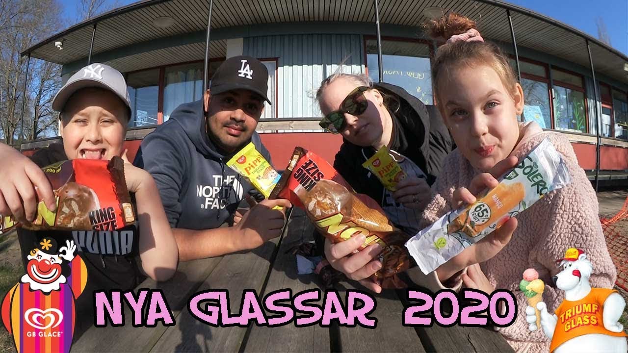 Testar årets glassnyheter från GB glass och Triumf 2020 - YouTube