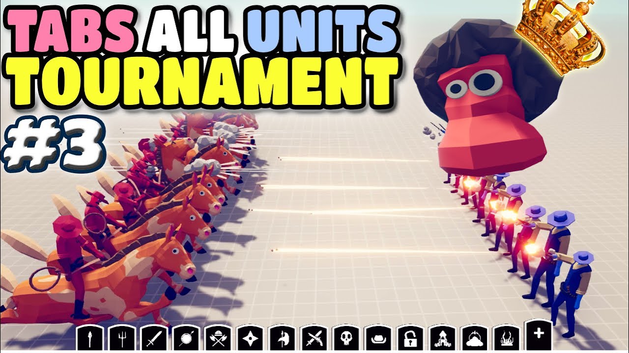 TABS ALL UNITS ARMY TOURNAMENT (SAME PRICE) #3 - Totally Accurate ...