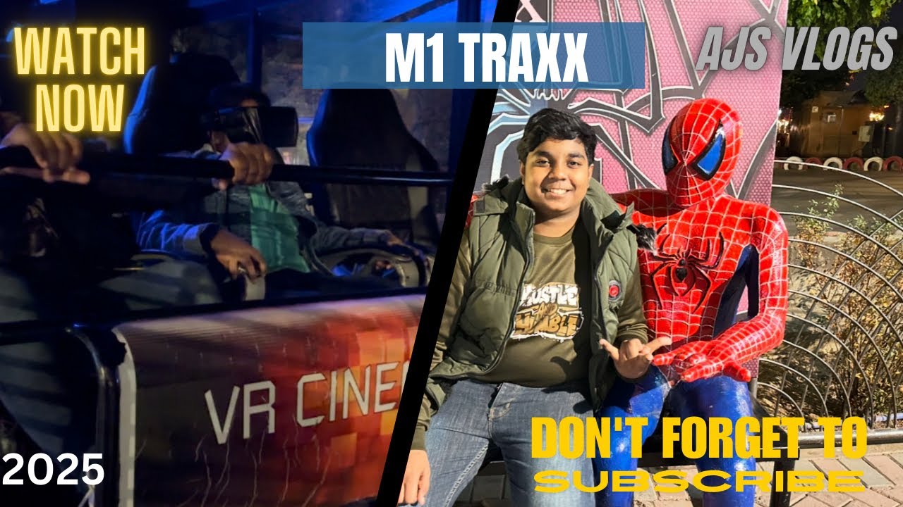 A trip to M1 Traxx 🚘🚘 || Bohat zyada enjoy kiya 🤩🤩👍🏽👍🏽 - YouTube