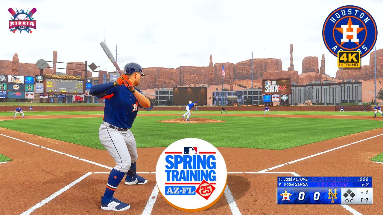 MLB The Show 24 Houston ASTROS vs New York METS: José Altuve On FIRE ...