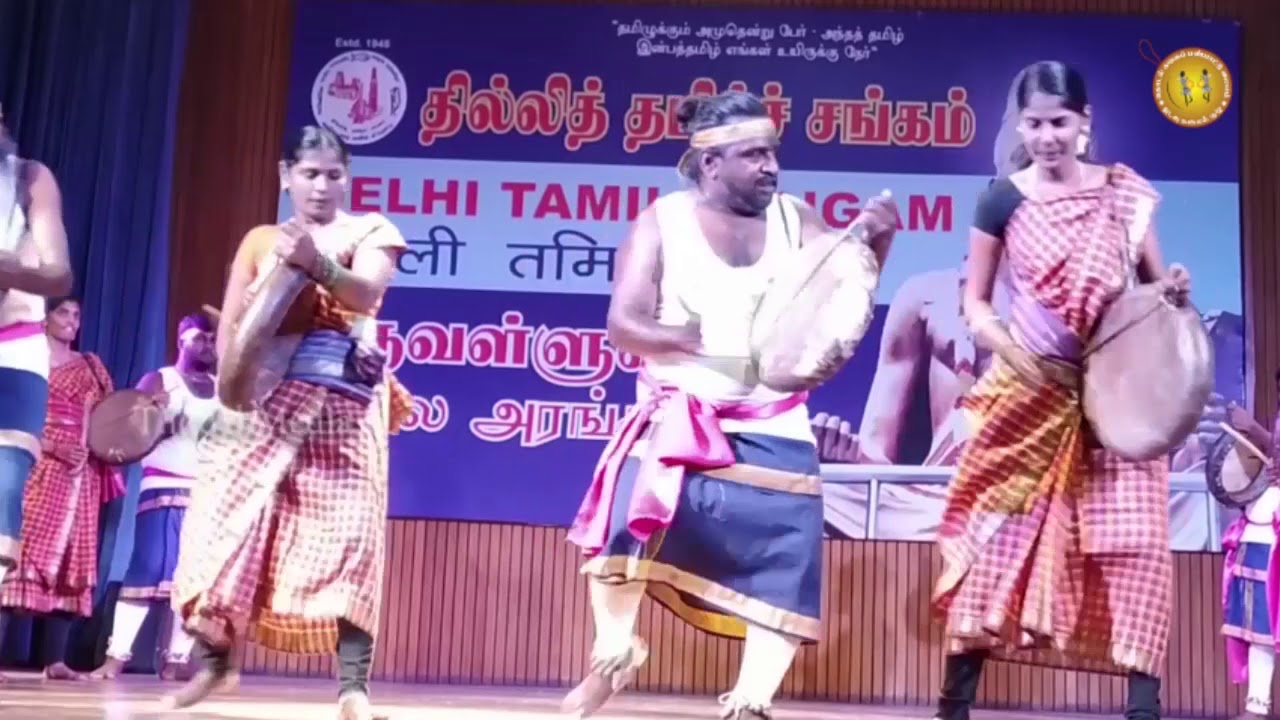 Parai Attam 02|| பறையாட்டம் 02|| Adavu Cultutal Team|| தொடல் கலைப் ...