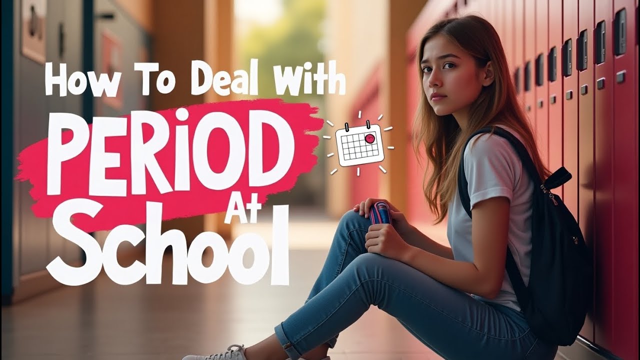 How To Deal With Your Period At School - YouTube