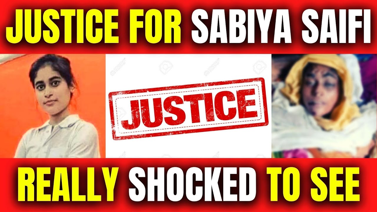 LIVE: Sabiya Saifi Really Shocked To SEE | Justice For Sabiya Saifi ...