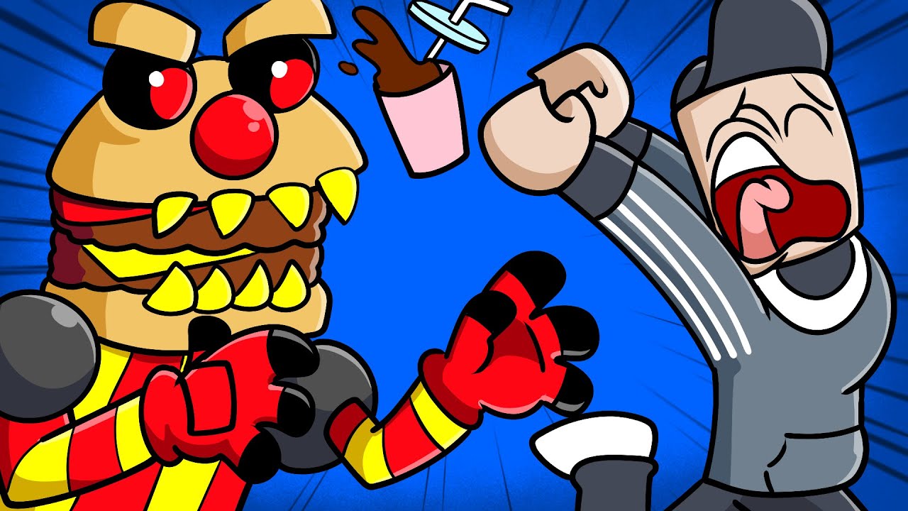 Escape MR. FAST FOOD! in Roblox - YouTube